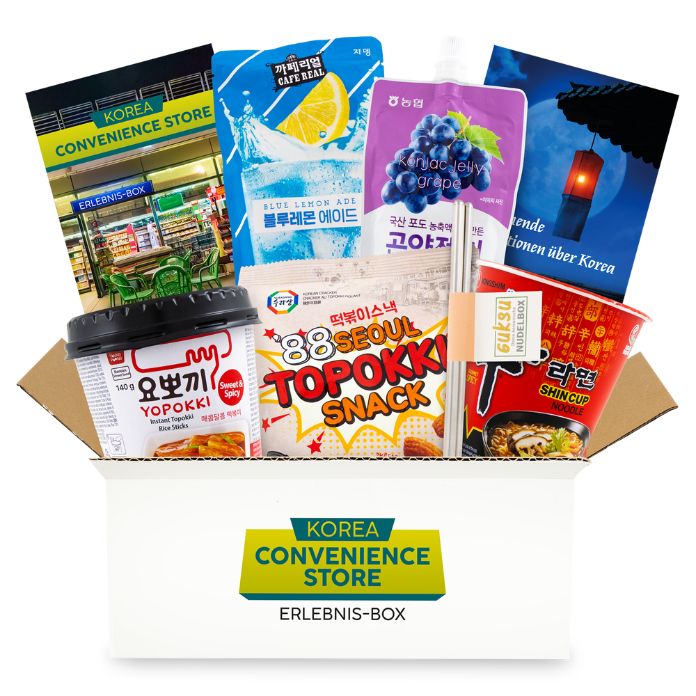 Korea Convenience Store Experience Box: Surprise box with Korean super