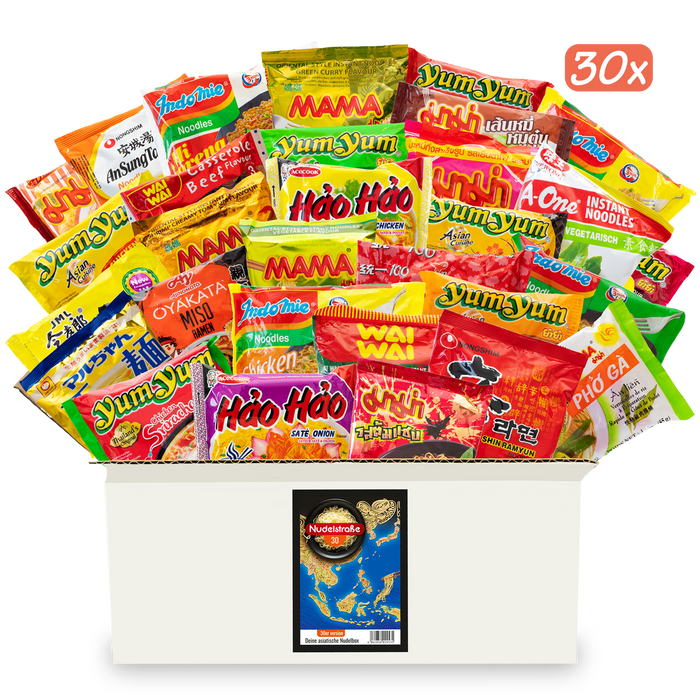 Noodle Street: Surprise boxes with Asian instant noodles in packs of 1