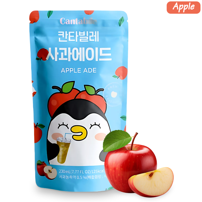 Cantabile Flavored Ade - A fruity lemonade from Korea (5 flavors)